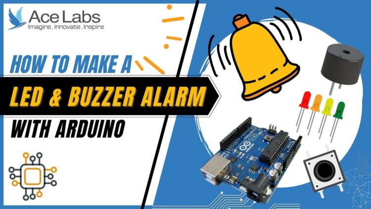 LED & Buzzer Alarm + – DIYSTEMKIDS