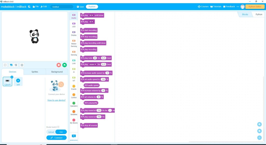 Intro to Mblock – DIYSTEMKIDS